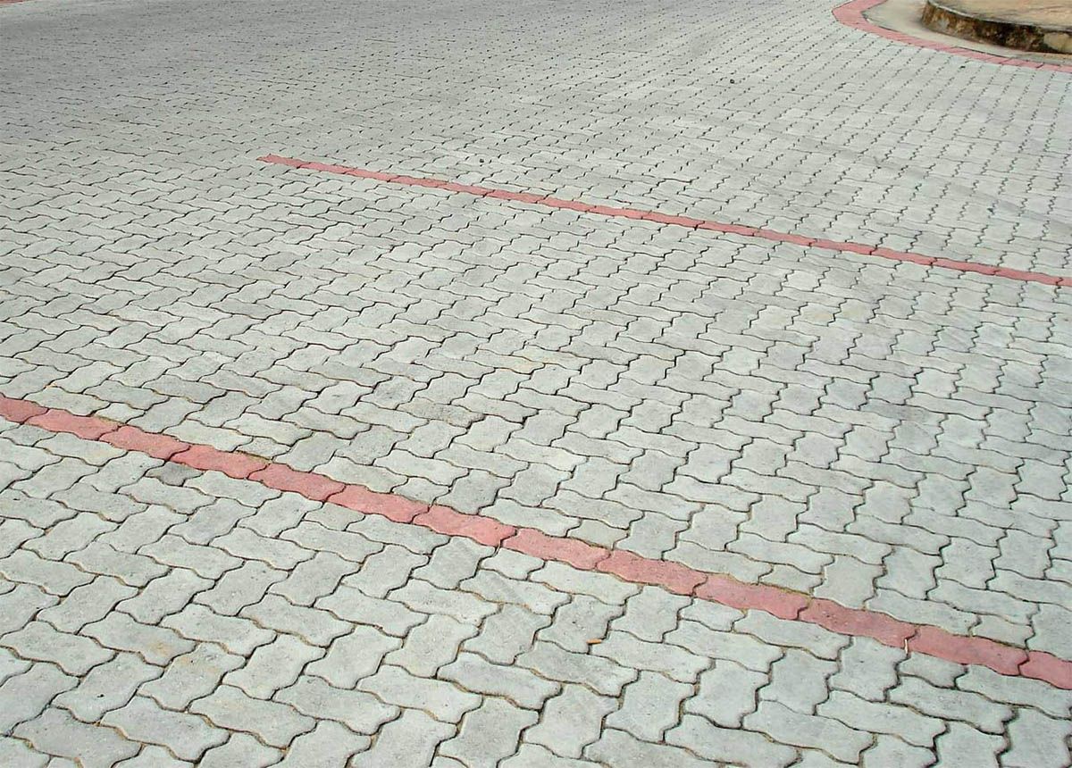 Piso Intertravado Paver - 16 Pontas - PÉTALA Pré-Moldados, Telha de ...